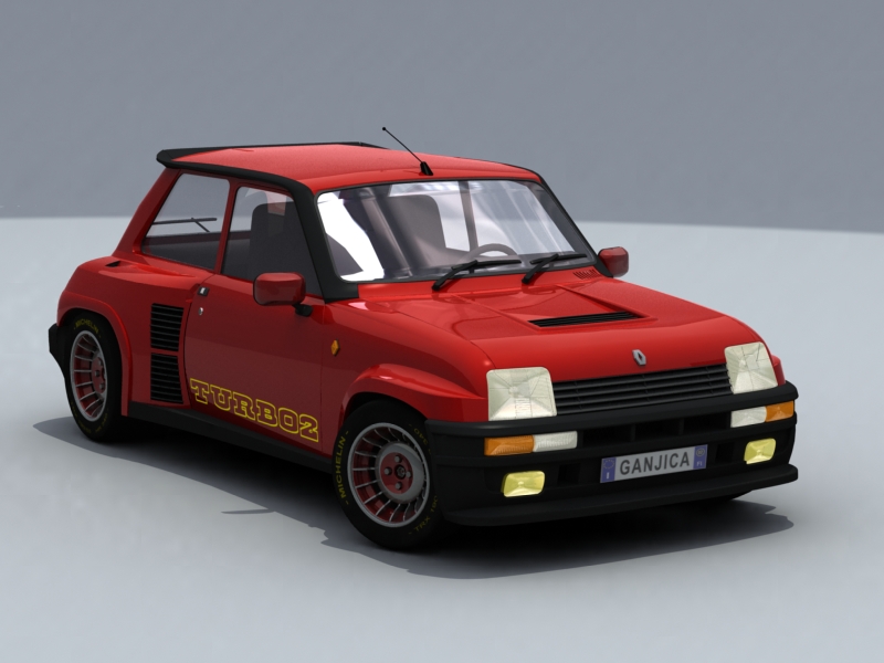 Renault 5 GT Turbo | Ganjica Portfolio